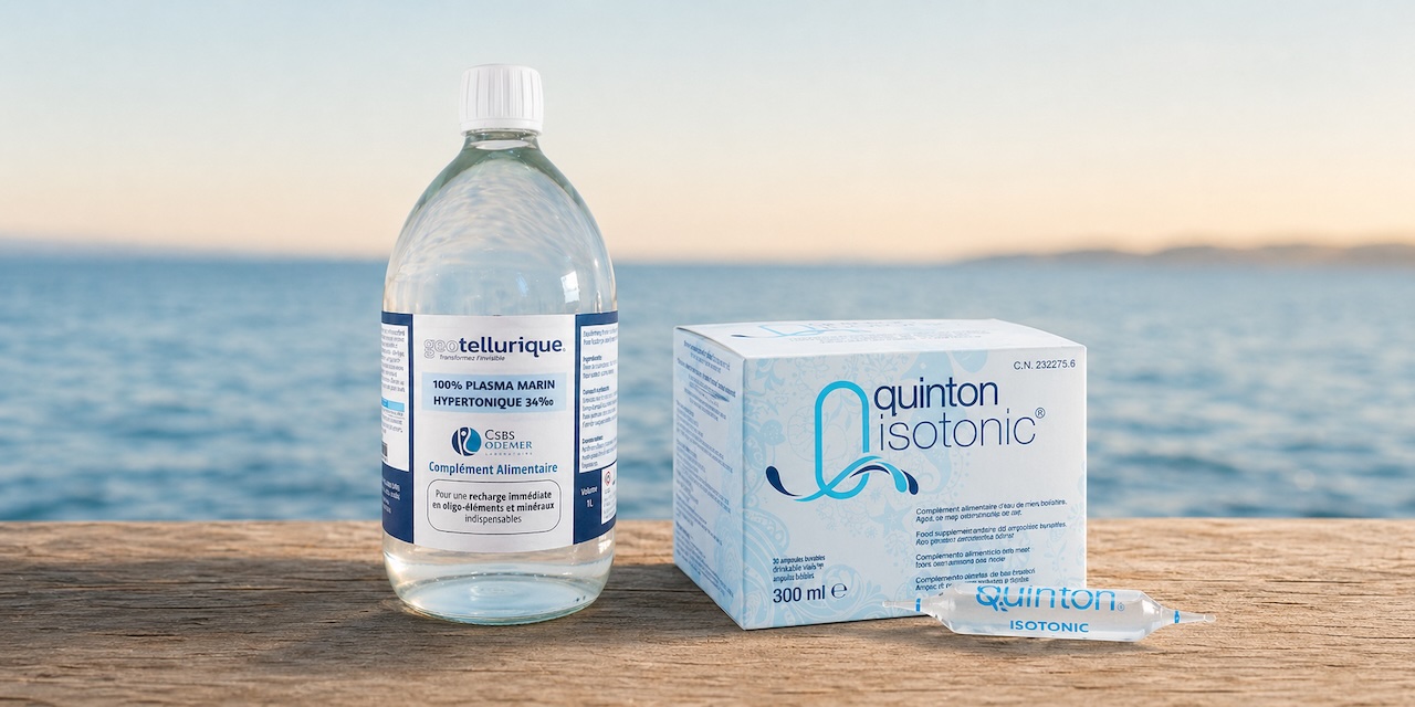 Eau de mer : isotonique ou hypertonique, que choisir